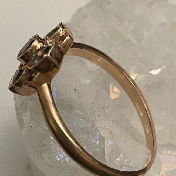 CRD | Jewelry | 4k Rose Gold Flower Ring | Poshmark